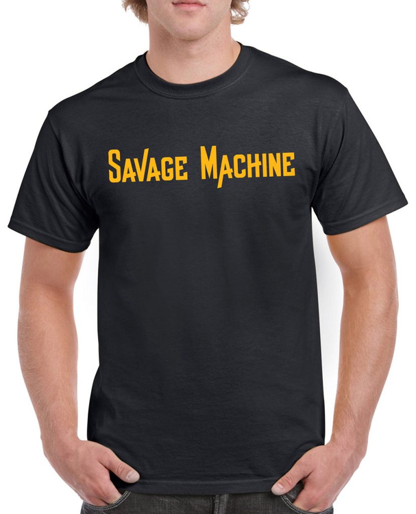 Savage Machine - Black logo (Guys) - Merch City