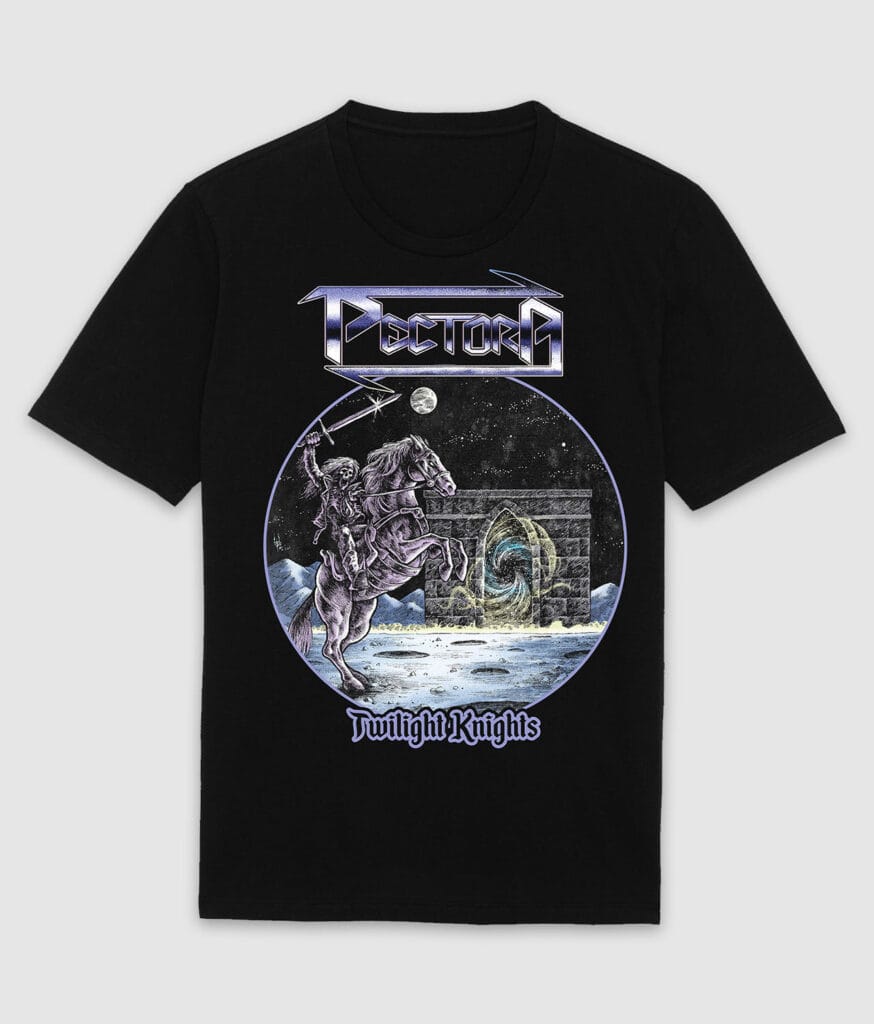 Pectora - Twilight Knights artwork black t-shirt - Merch City